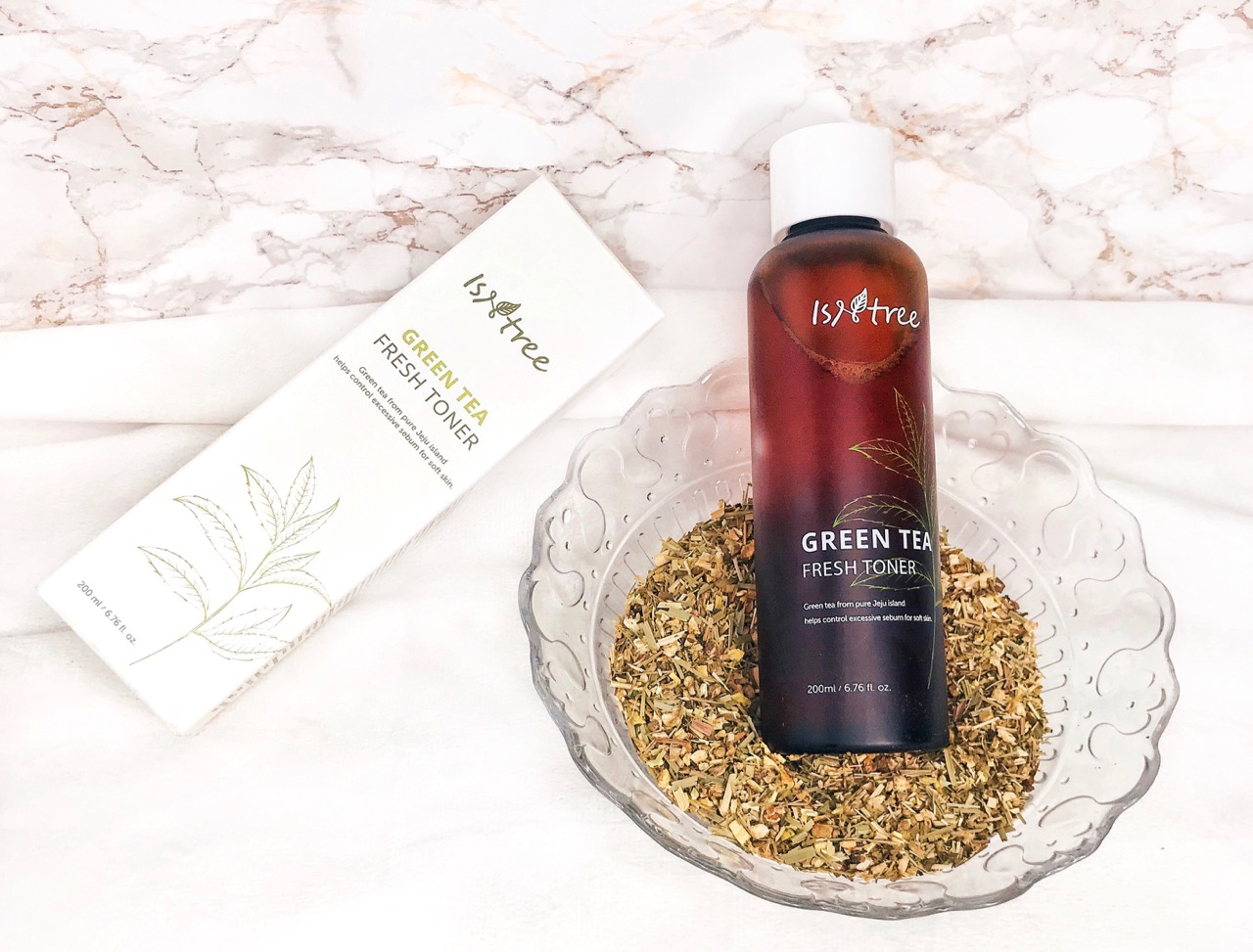 ISNTREE Green Tea Fresh Toner - My K-Beauty Review!