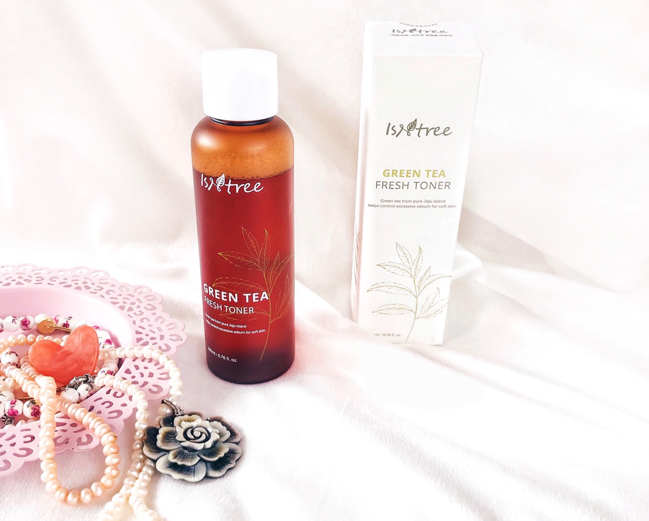 ISNTREE Green Tea Fresh Toner - My K-Beauty Review!